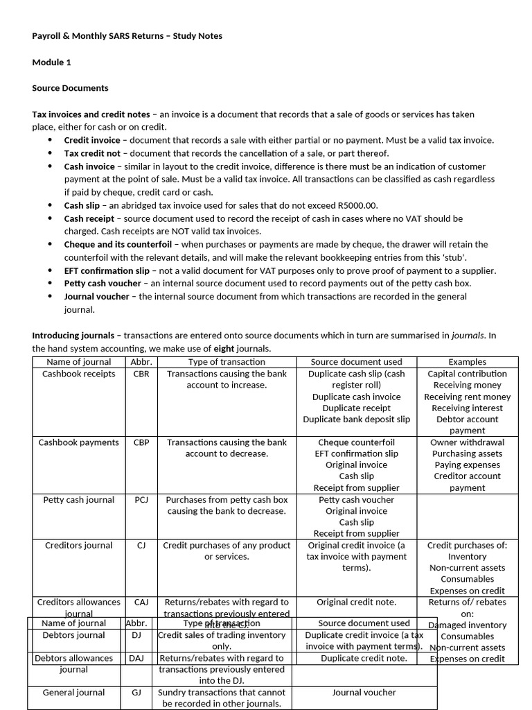 ICB Payroll & Monthly SARS Returns - Payroll & Monthly SARS Returns ...