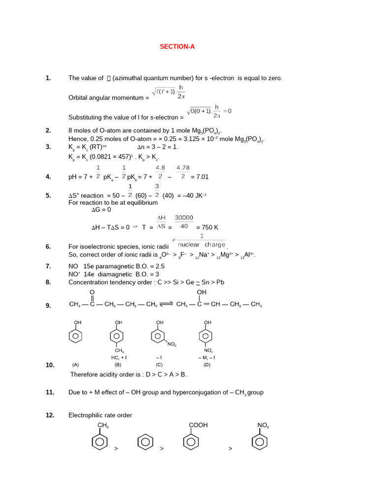 Sol Jee Full Syl | PDF