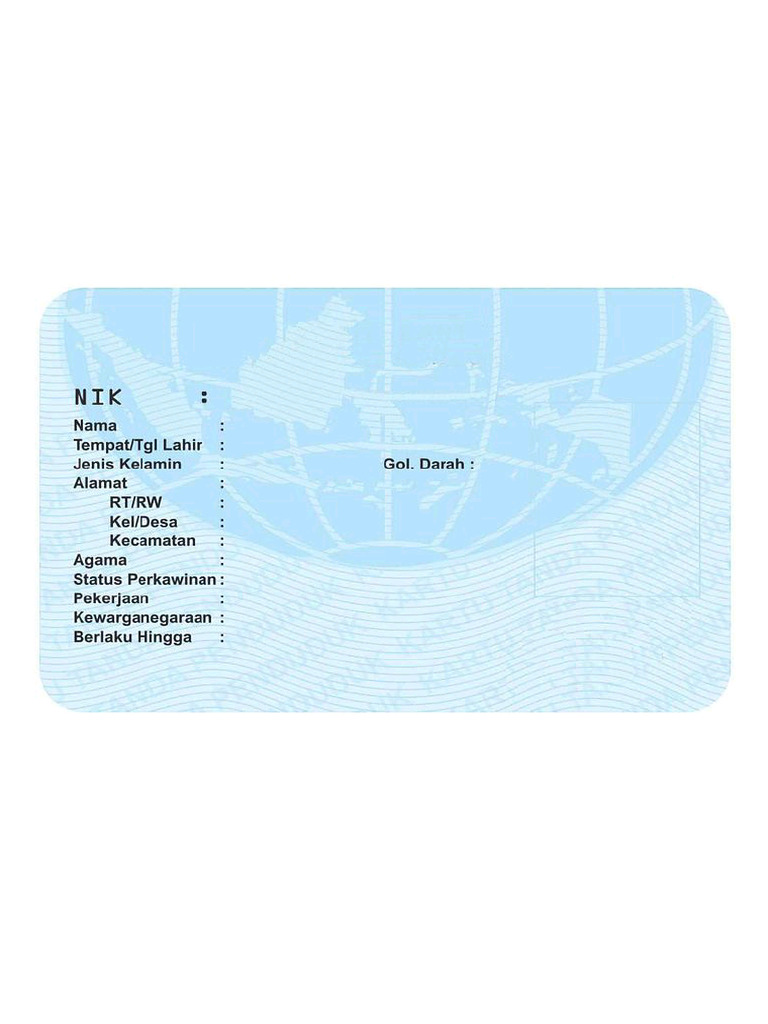 Mentahan KTP | PDF
