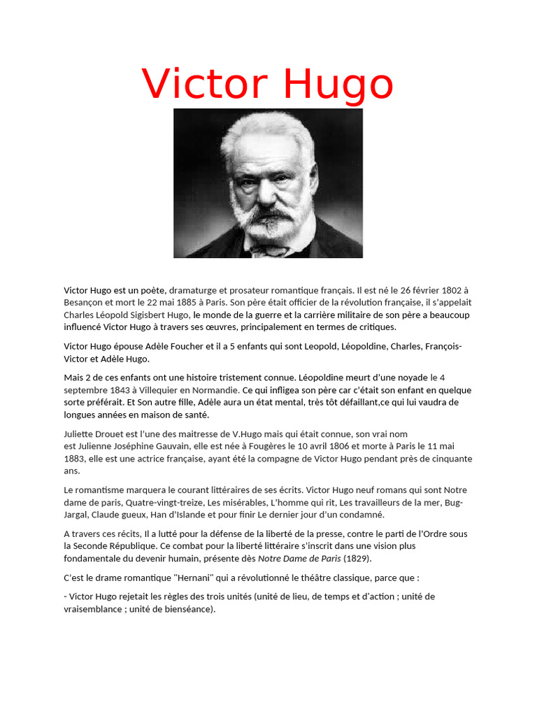 Victor Hugo | PDF
