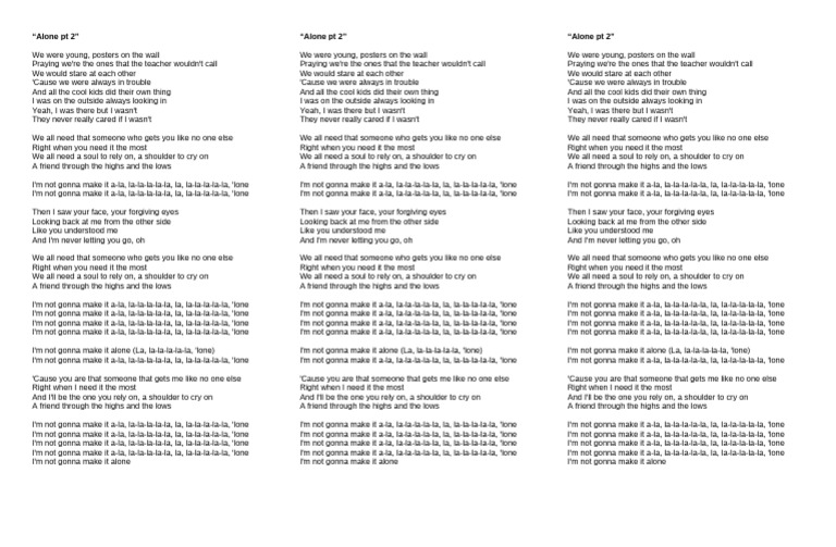 Alone Pt 2 Pdf