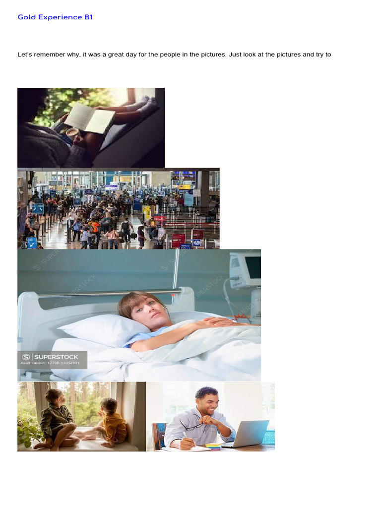 Gold Experience B1: Engaging Activities | PDF