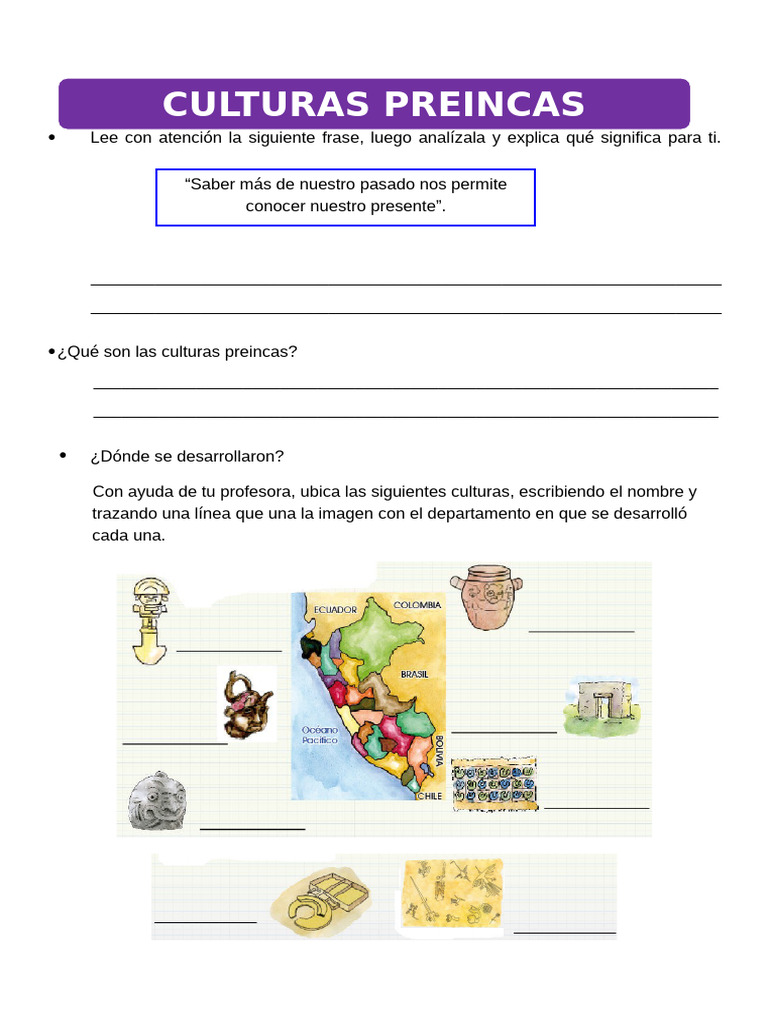 Culturas Preincas | PDF