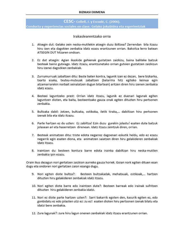 Cesc 03 Galdetegia | PDF