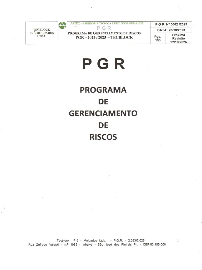 PGR InclusãoFunções | PDF