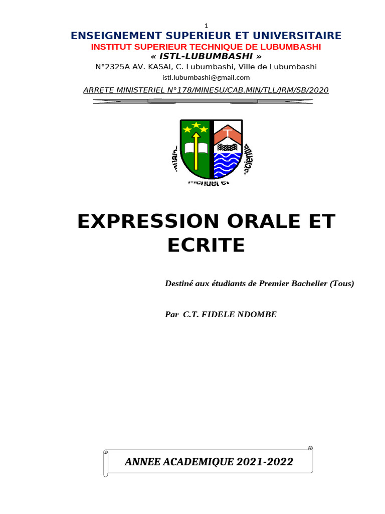Cours D'eoe Bac1 | PDF