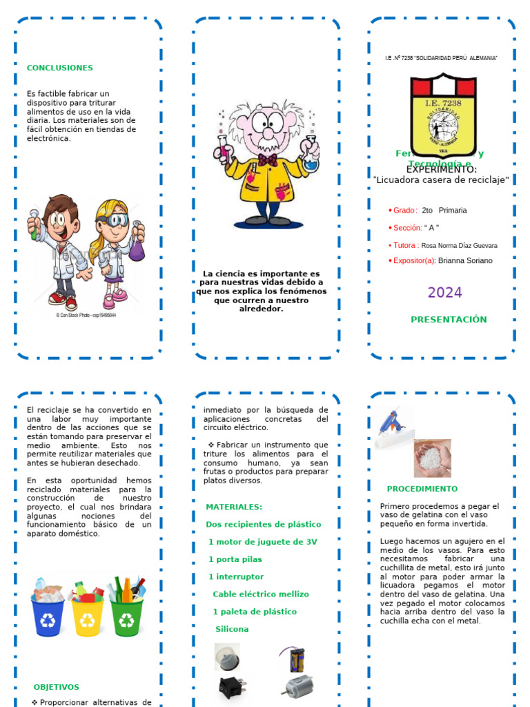 Modelo de Triptico | PDF