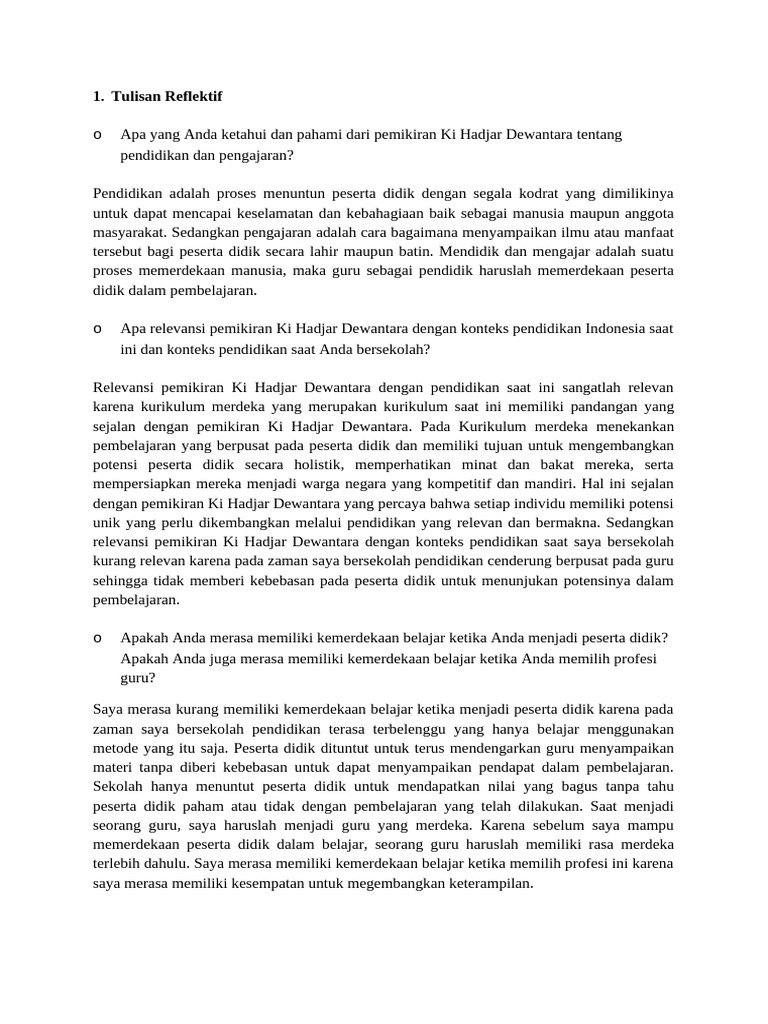 Mulai Dari Diri T2 | PDF