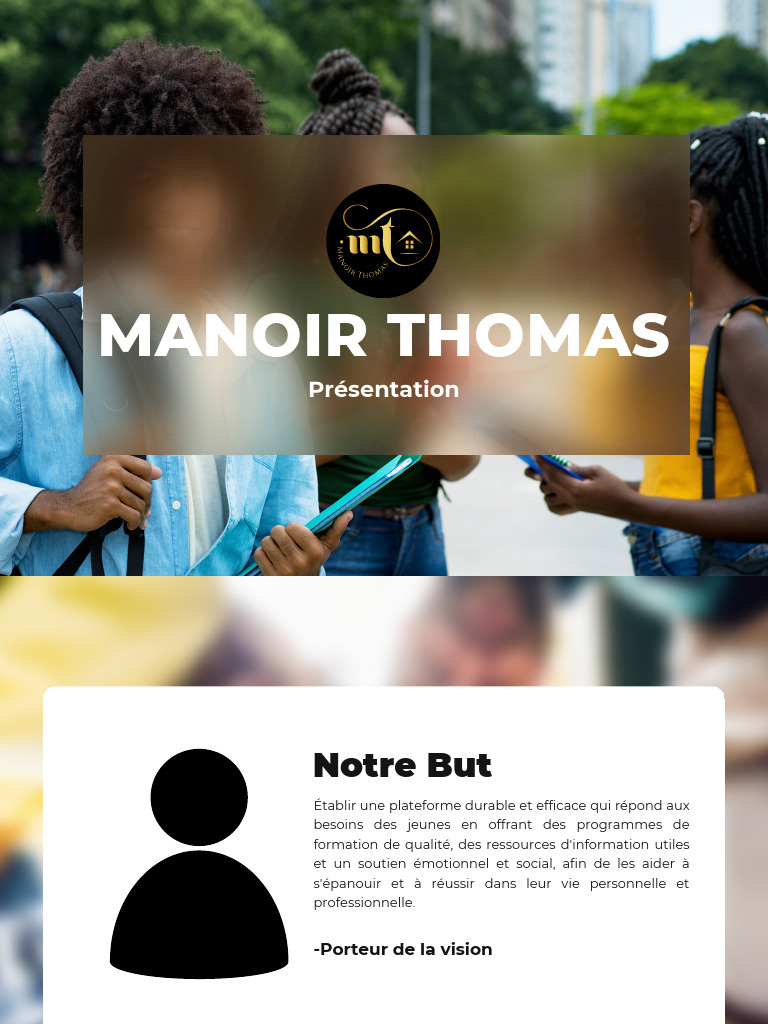 Manoir Thomas Présentation | PDF