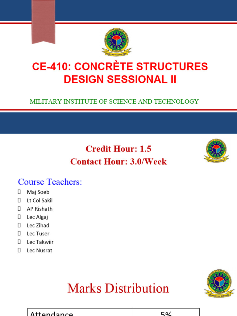 Ce 410 Introduction | PDF