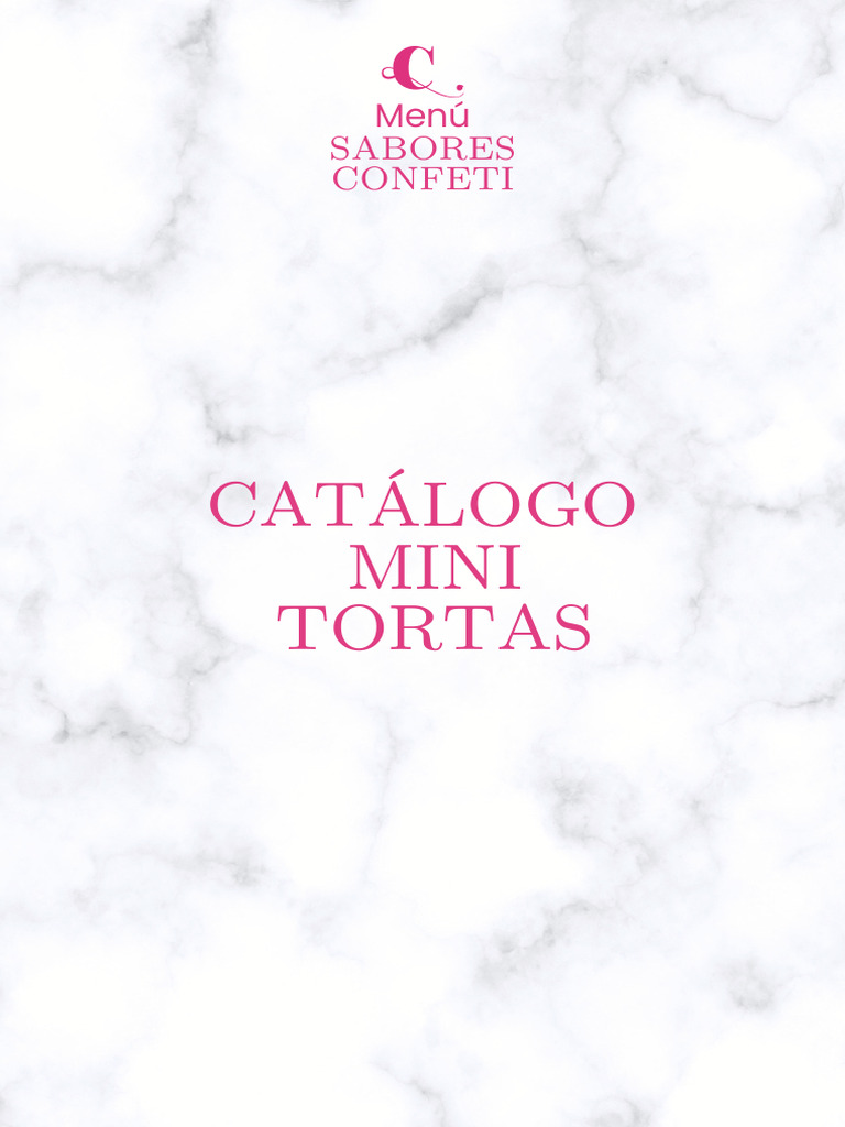 Catalogo Mini Tortas | PDF