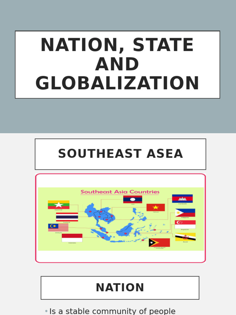 Nation, State and Globalization ... | PDF
