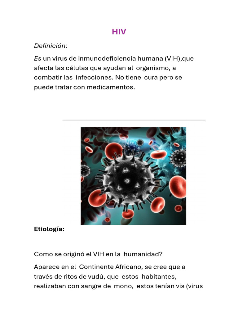 Documento (1) (2) Hiv | PDF