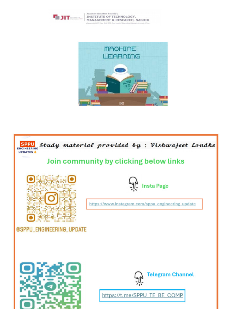 Unit 1 ML PPT by IIM | PDF