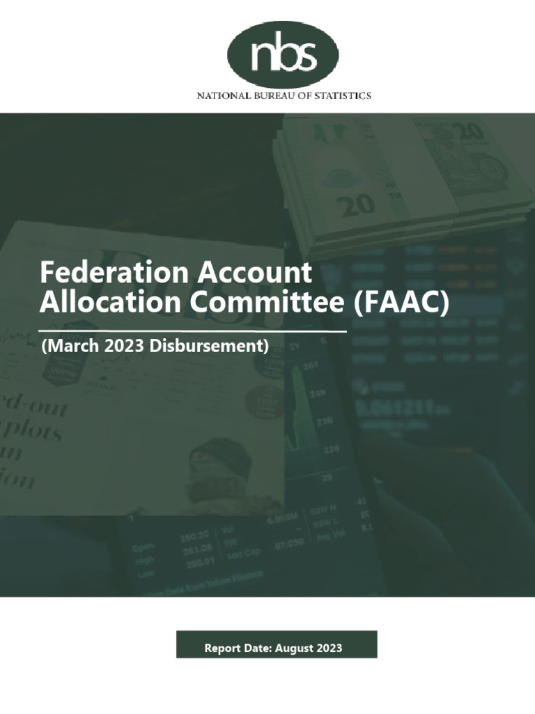Federation Account Allocation Committee (FAAC) (March 2023 Disbursement ...