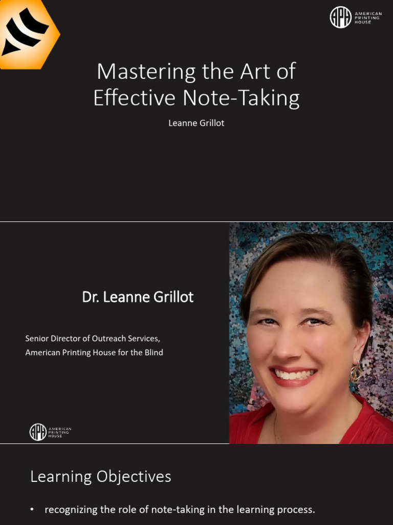 Mastering The Art of Effective Notetaking | PDF