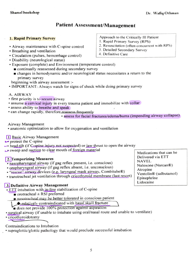 Emergency OSCE Hamadneh | PDF
