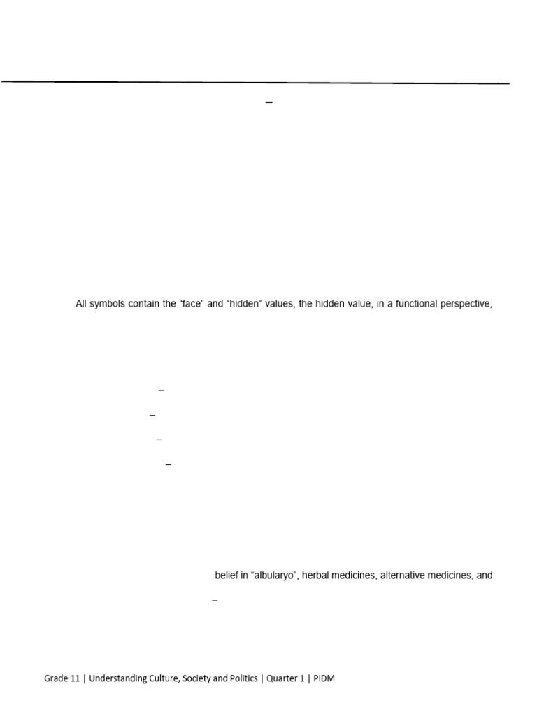 UCSP Q1 Lesson 4 | PDF