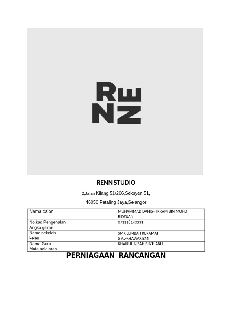 Renn Studio | PDF