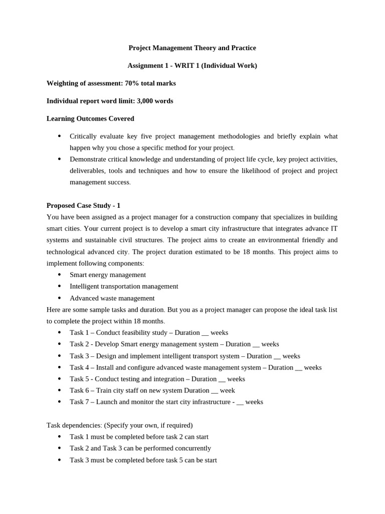 Project Management Theory and Practice[1] | PDF