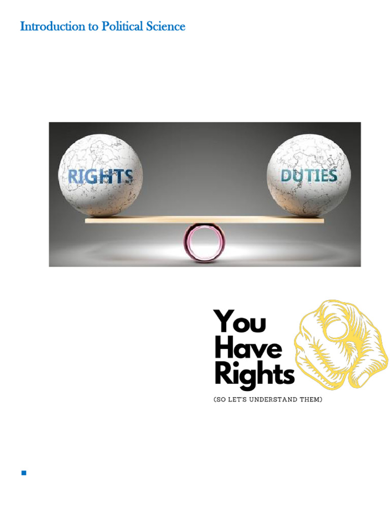 Rights and Duties | PDF