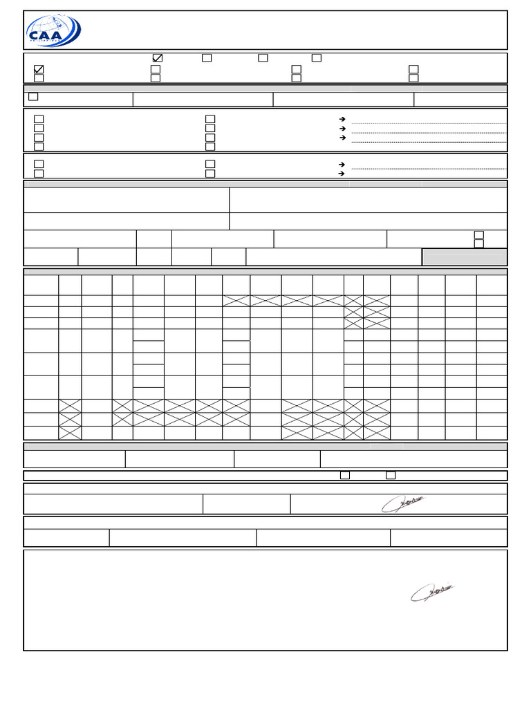 Caap Application Form | PDF