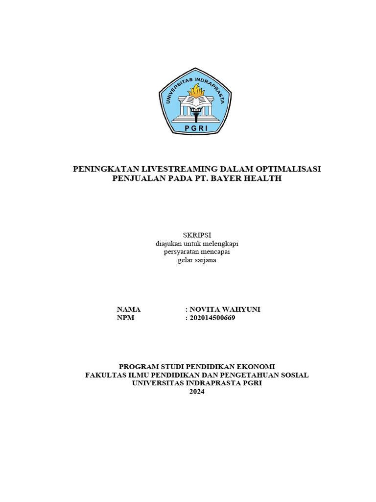 Skripsi Fixx Ini.. | PDF