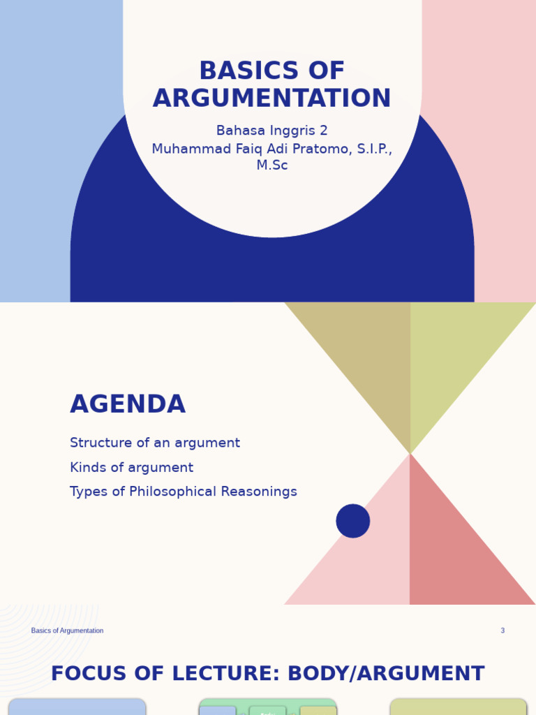 Argumentation V2 | PDF