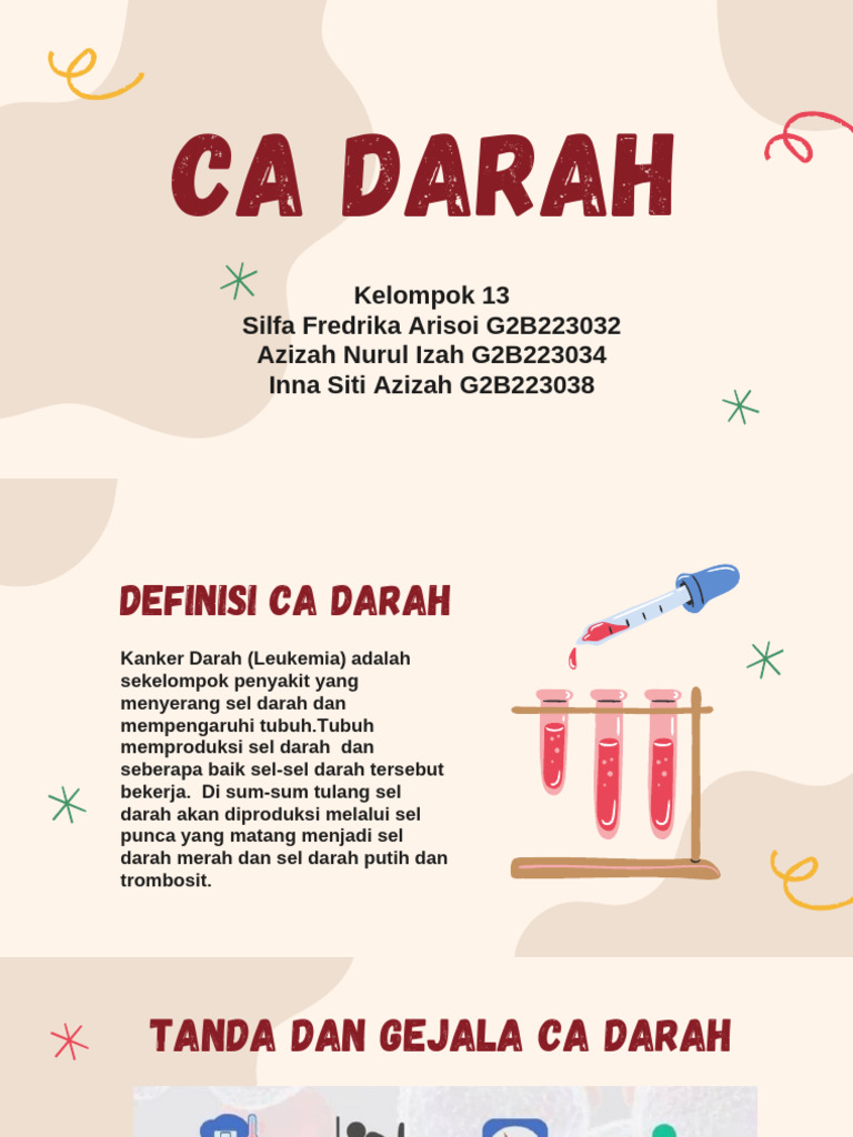 Kel 13 - CA DARAH | PDF