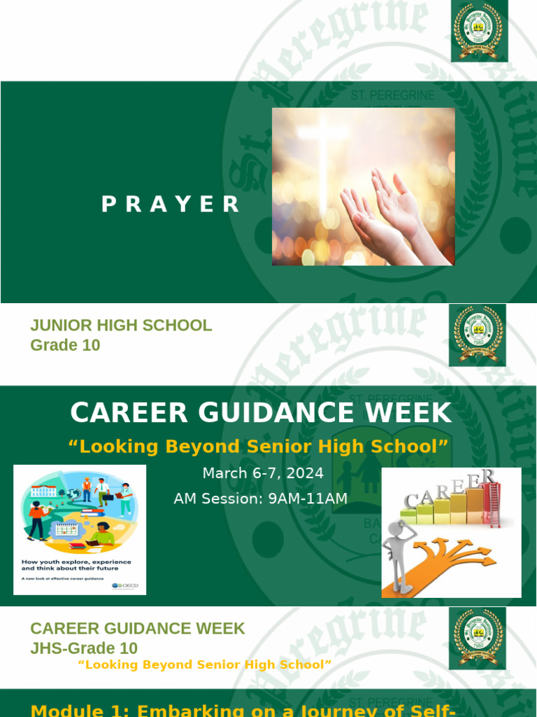 Jhs Career Guidance Program | PDF