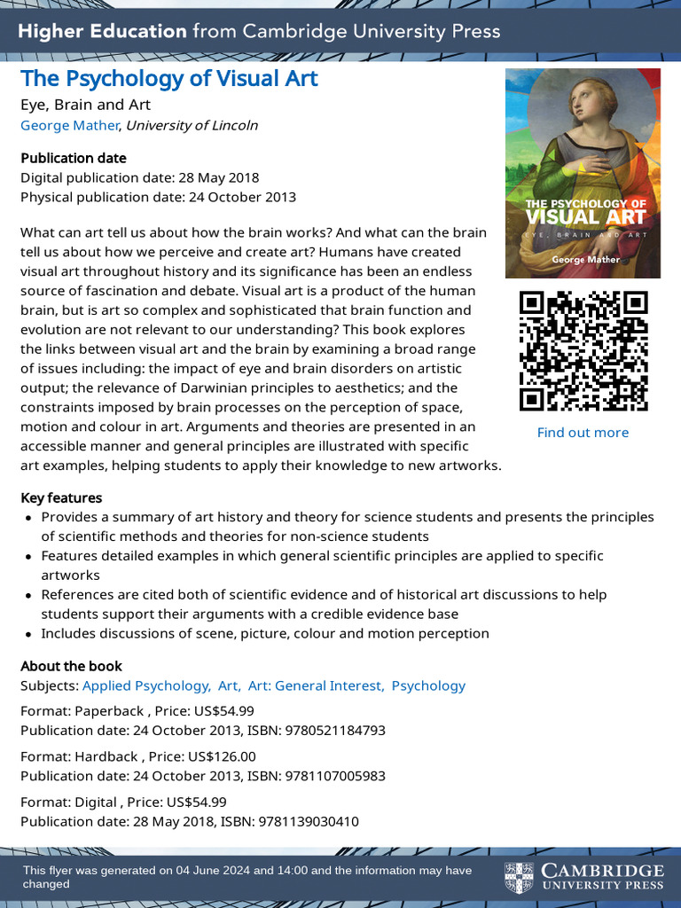 The Psychology of Visual Art | PDF