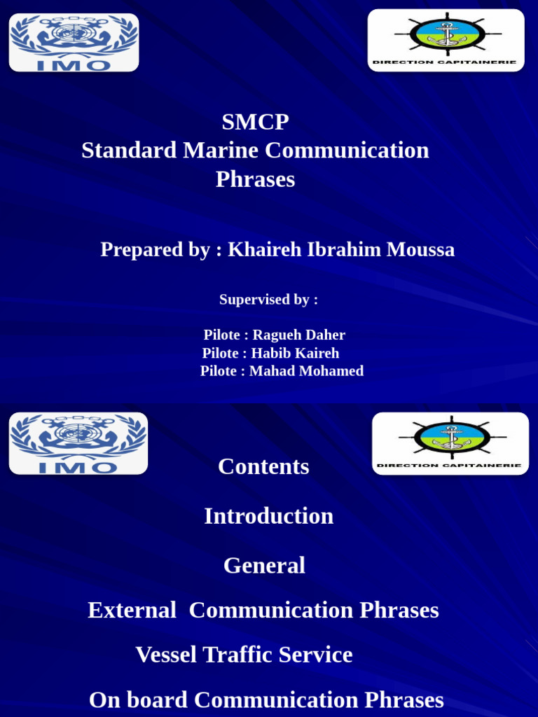 Presentation SMCP Kim | PDF | Anchor | Rudder