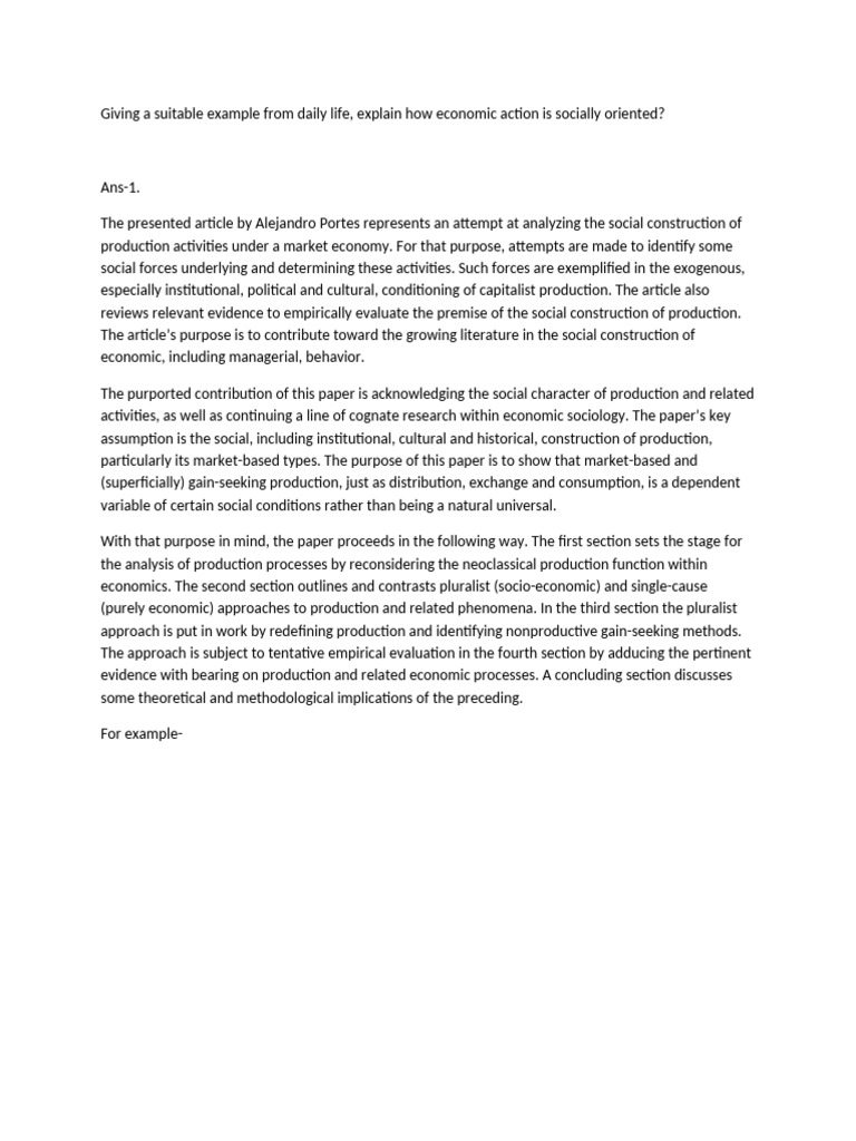 Socio Major Assignment-1 | PDF Socio Major Assignment-1 | PDF