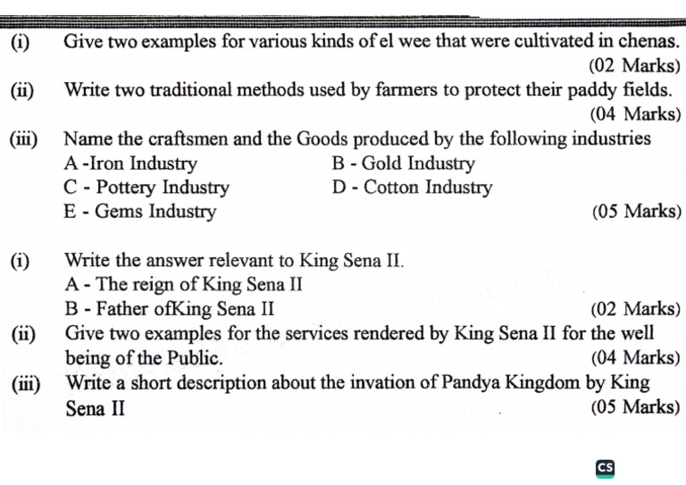 Grade 7 History | PDF