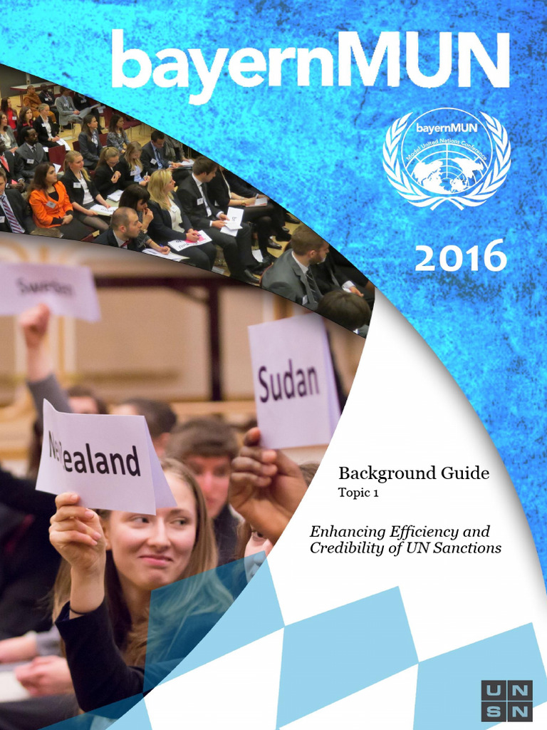 2016 BGG BayernMUN Topic 1 | PDF