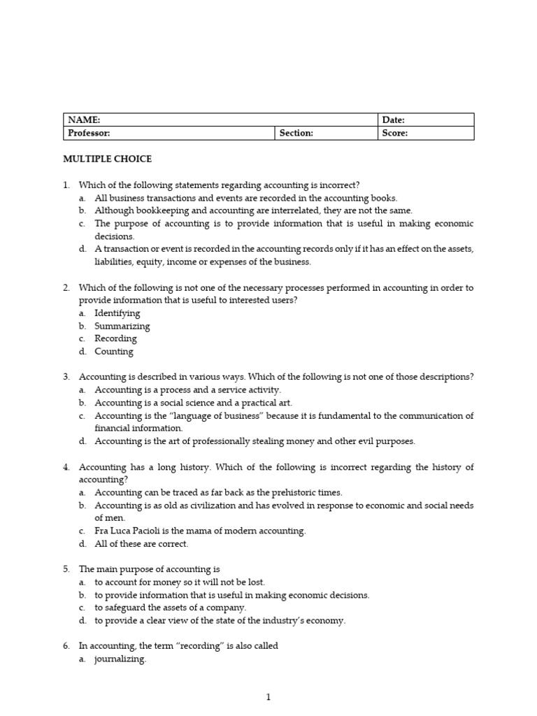 Far Activity 1 3 | PDF