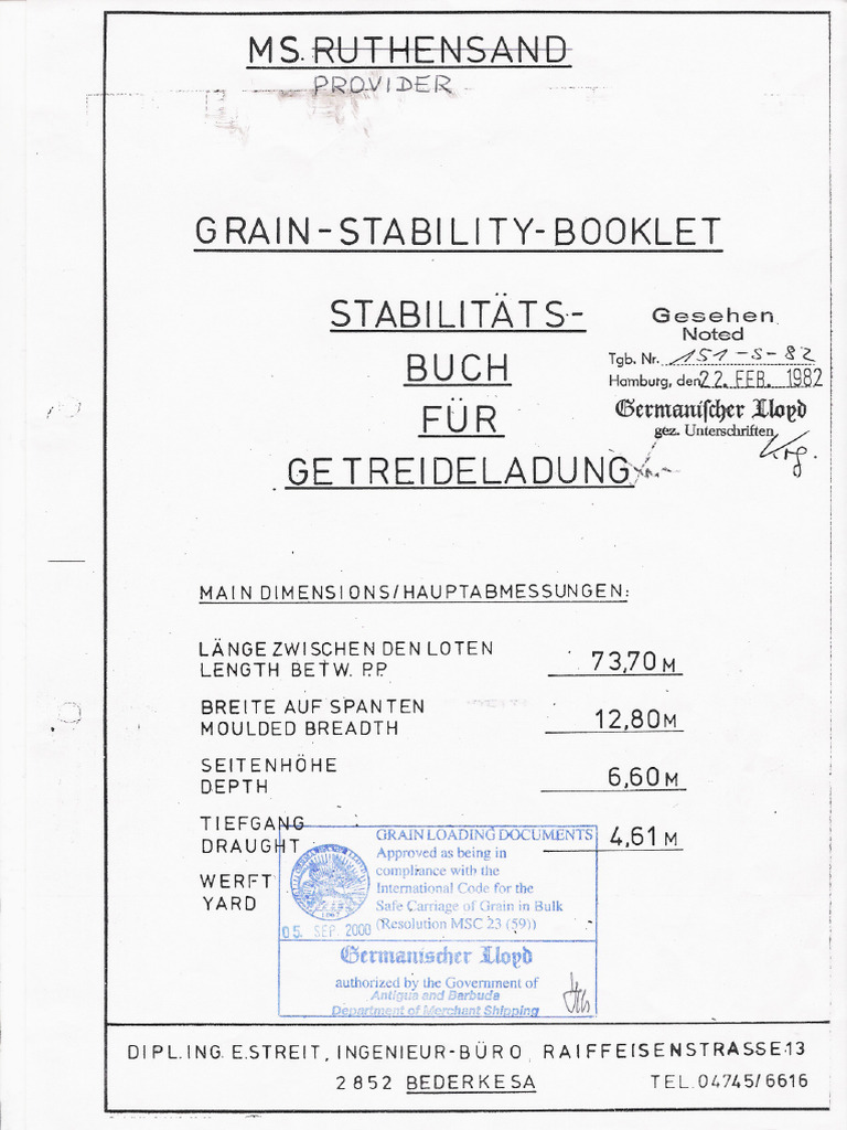 Grain Stab Booklet GL | PDF