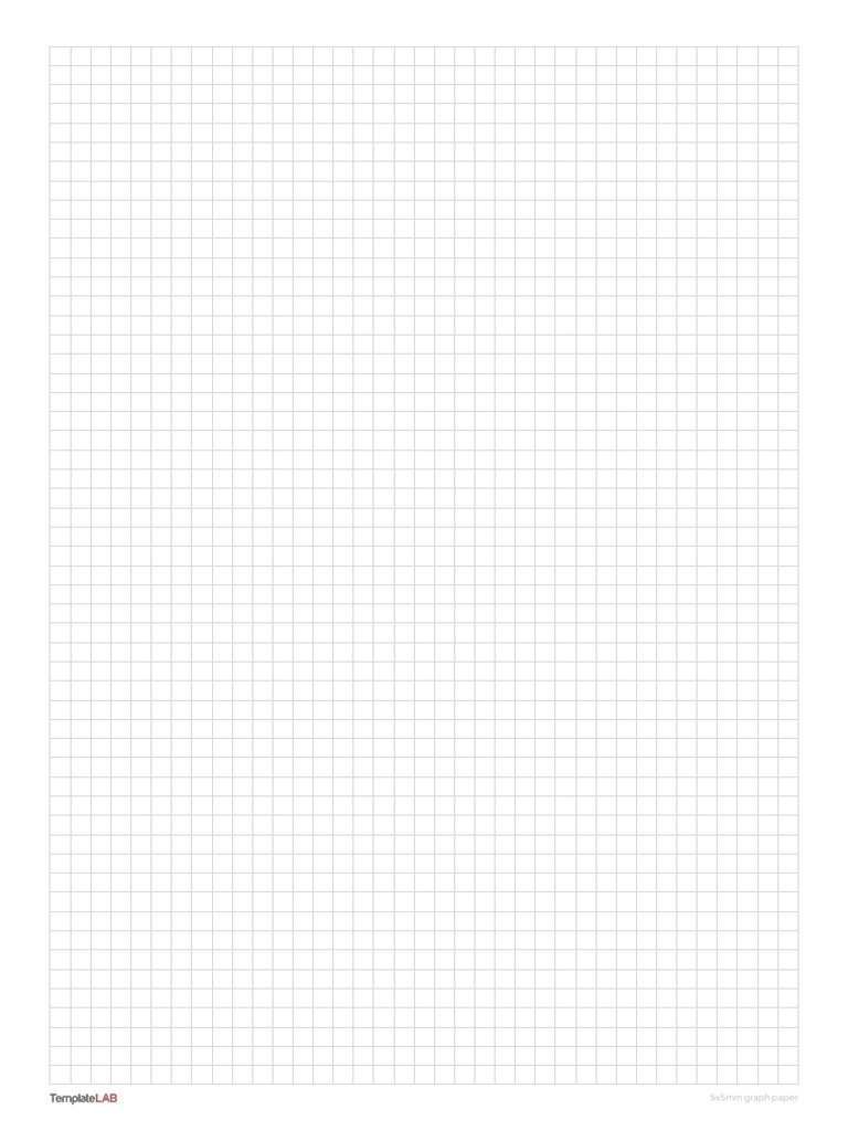 5X5mm Graph Paper A4 | PDF