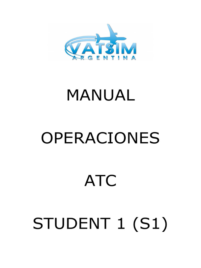 ATC S1 - VATSIM Argentina | PDF