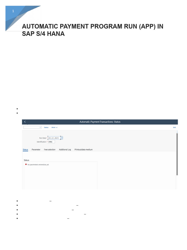 APP in s4 Hana | PDF
