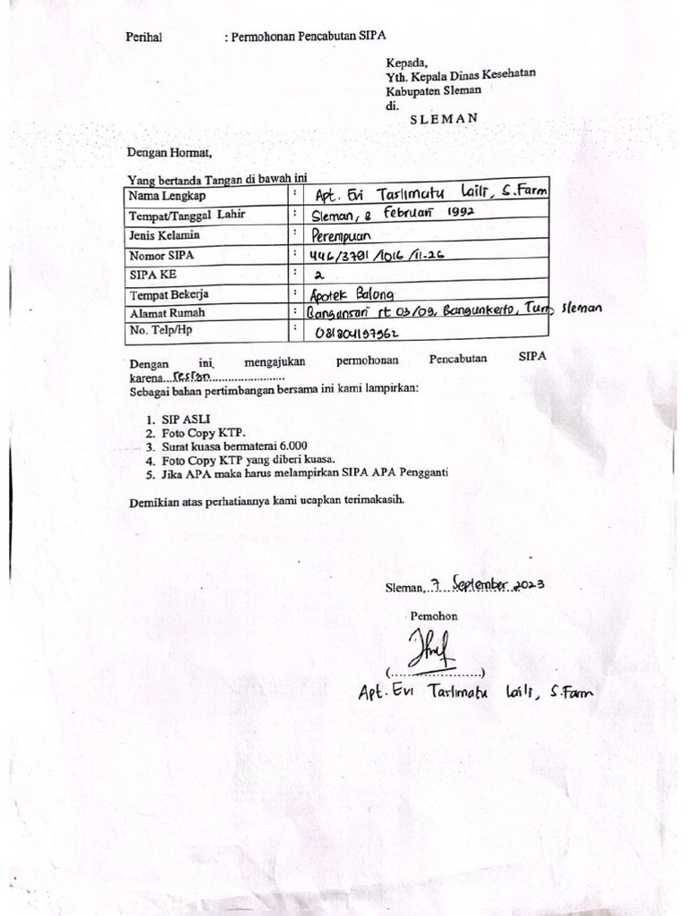 permohonan compresed file ok | PDF