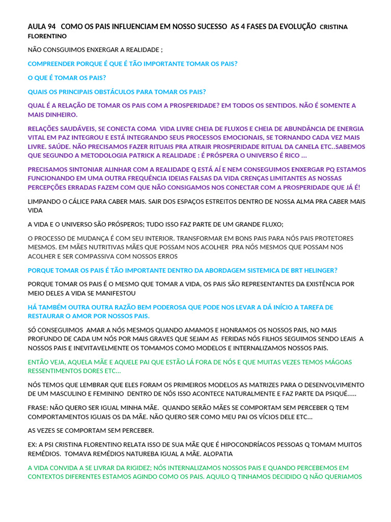 Cris Florentino Bert Helinger | PDF