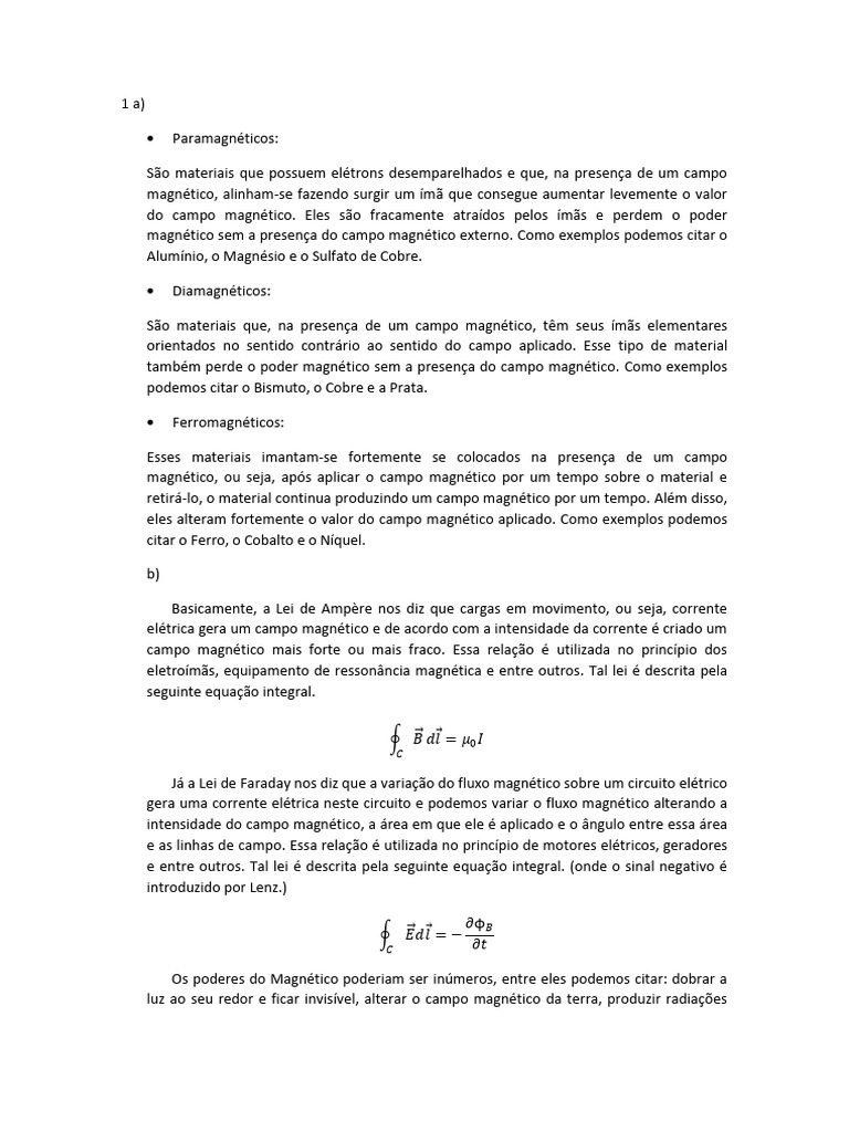 6 - Paramagnéticos Gab7 | PDF