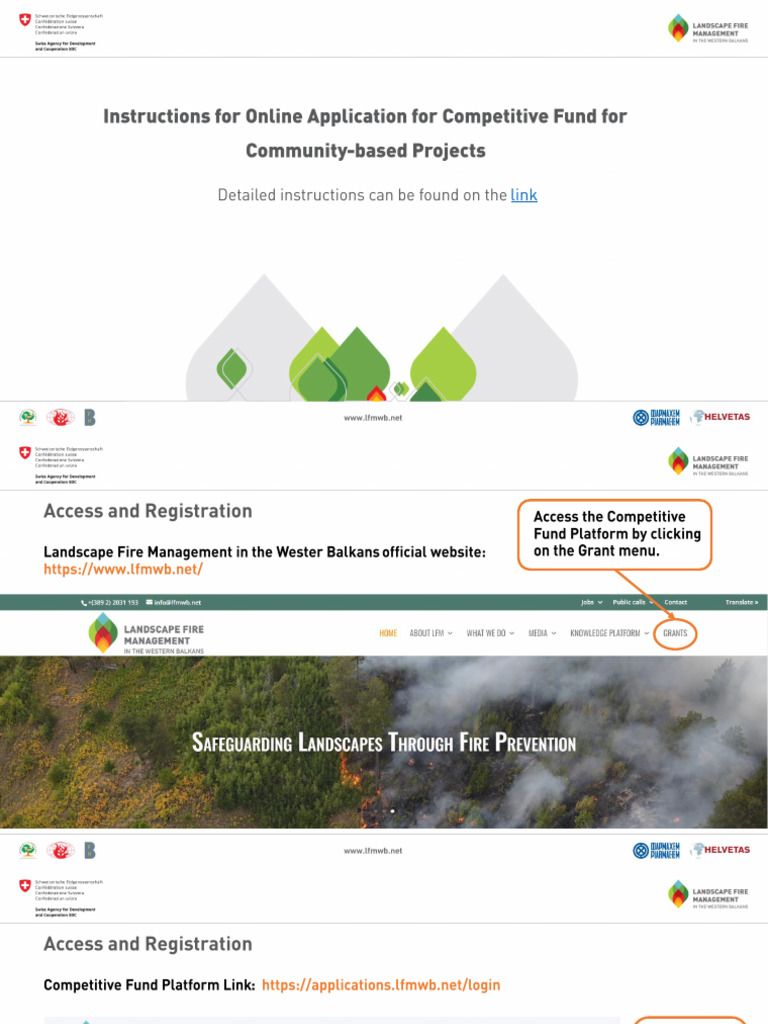 Instructions For Online Application | PDF