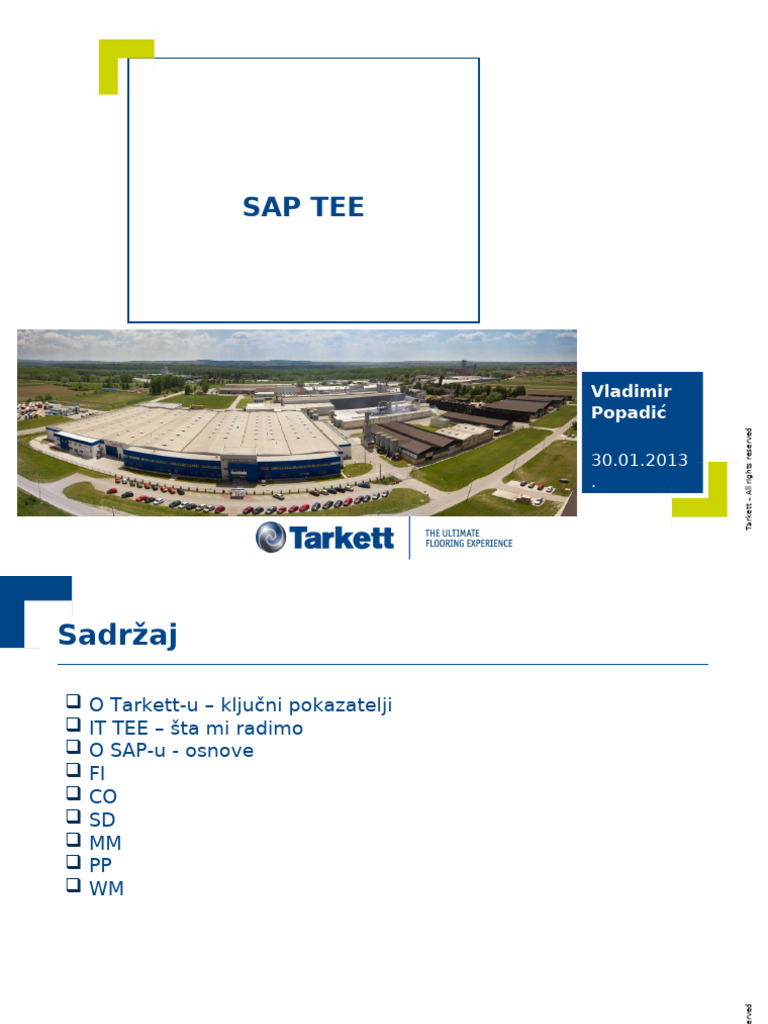 SAP SD Process - JB | PDF
