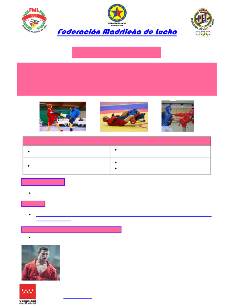 085 Curso CN Combat Sambo | PDF