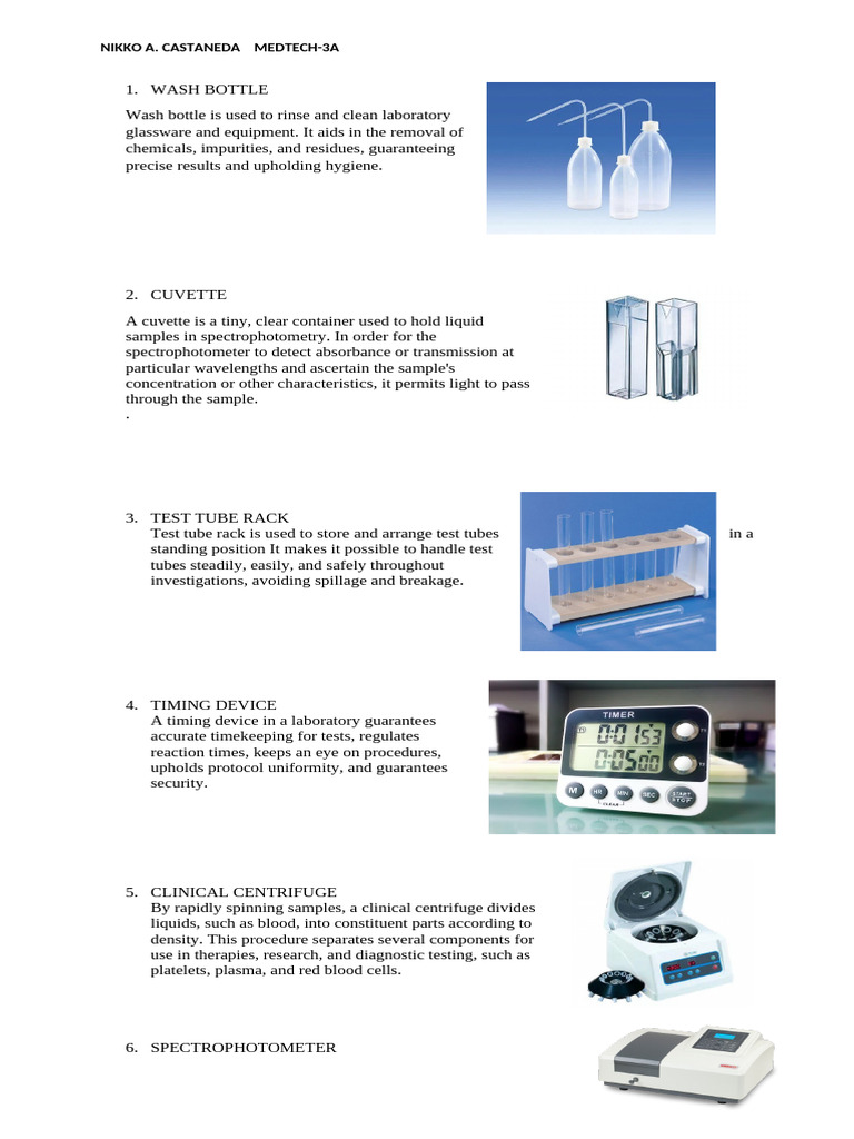 Equipments | PDF