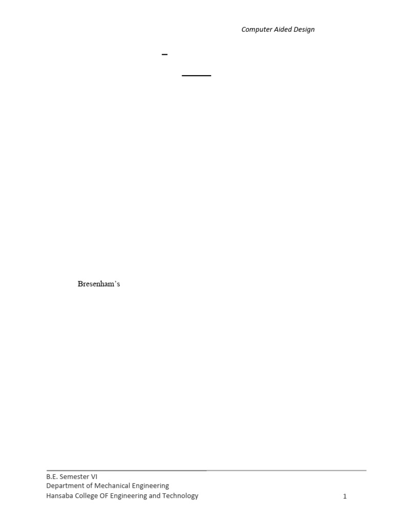 CAD Assignments - Con | PDF