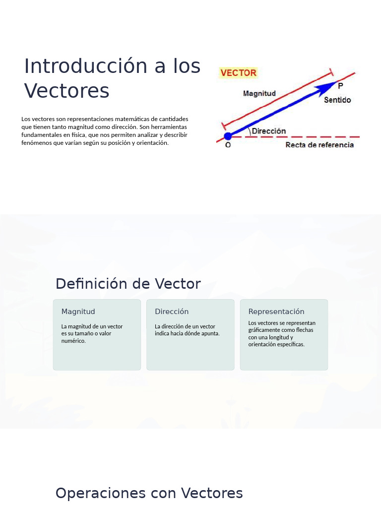 Vectores | PDF