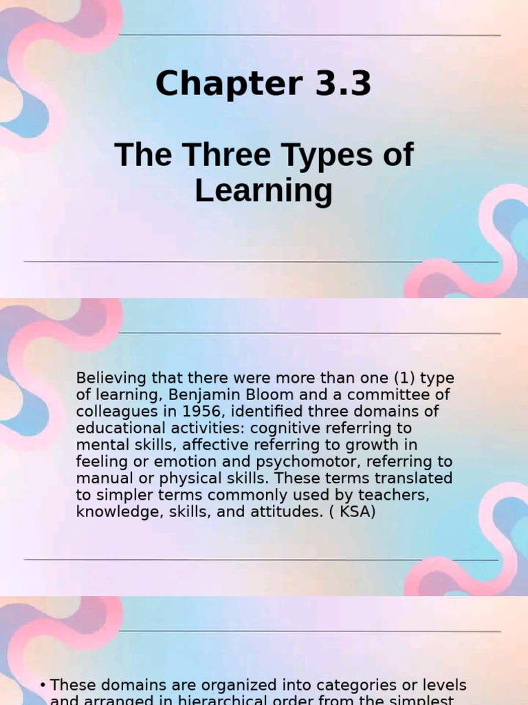 Assessment Learning 1 | PDF